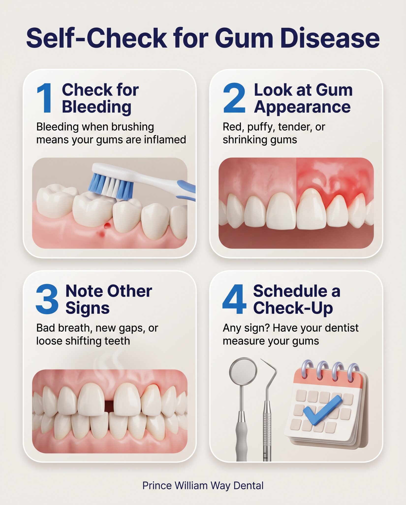 Gum Disease: Signs, Causes and Treatment | Prince William Way Dental